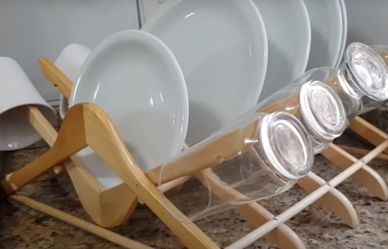 Самодельная подставка для посуды - Со Вкусом