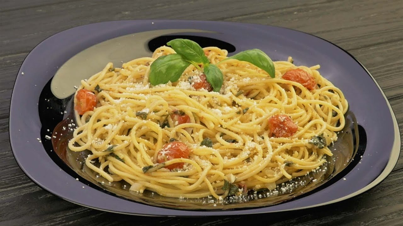 Паста с базиликом - Со Вкусом