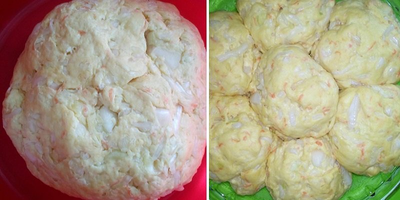 Булочки с куркумой