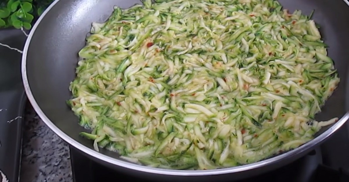 Кабачковая лепешка - Со Вкусом