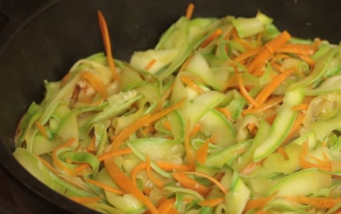Лапша из кабачков - Со Вкусом