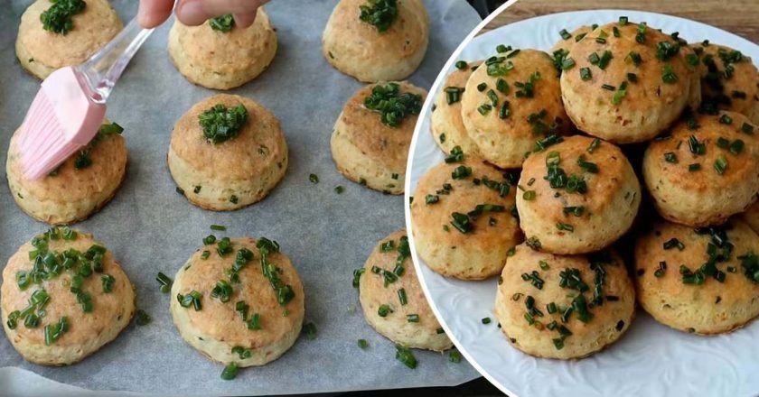 Как приготовить домашнее печенье с зеленым луком - Со Вкусом