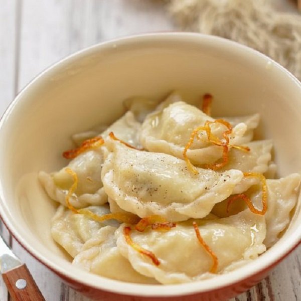Постные вареники с картофелем - Со Вкусом