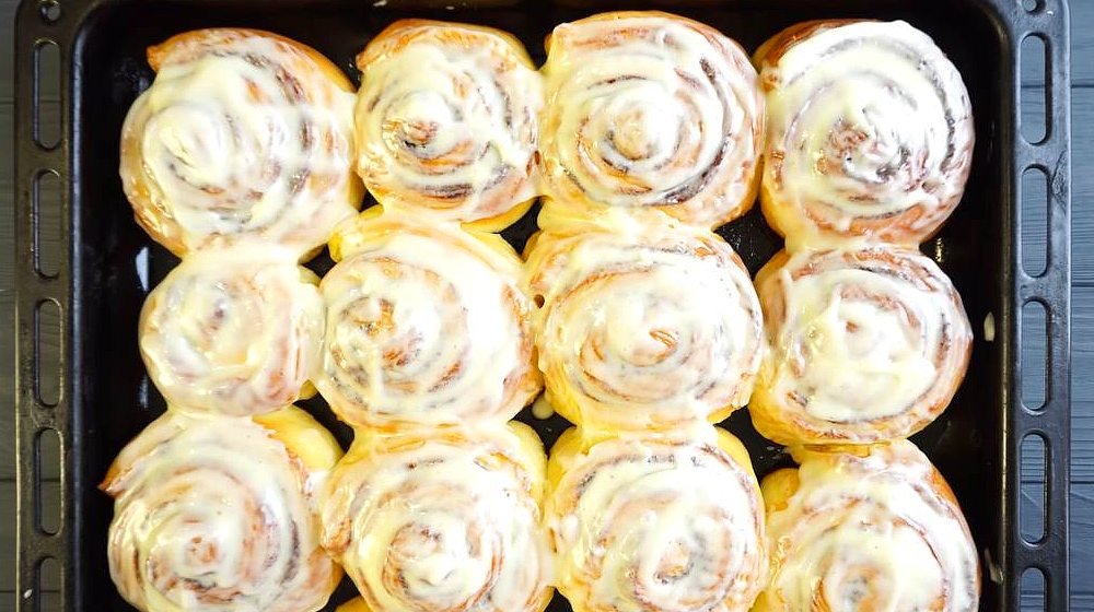 Классические булочки синнабон с корицей - Со Вкусом