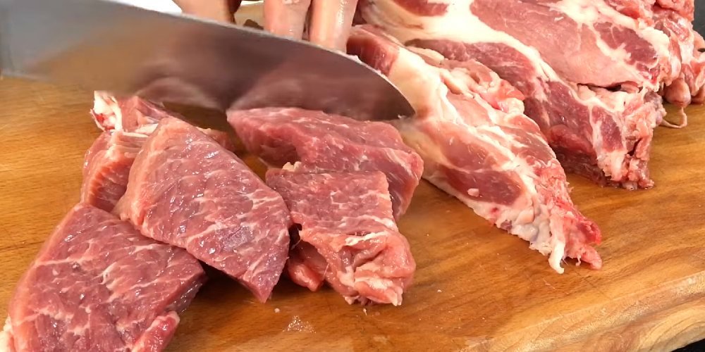 Свиной шашлык в рукаве для запекания - Со Вкусом
