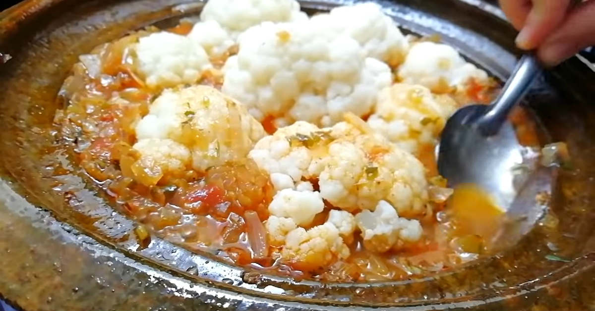Тажин из цветной капусты - Со Вкусом